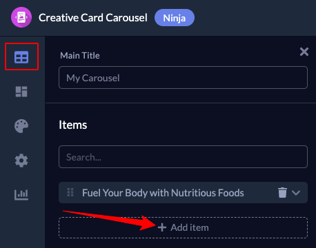 How To Add a New Carousel Item? – Common Ninja