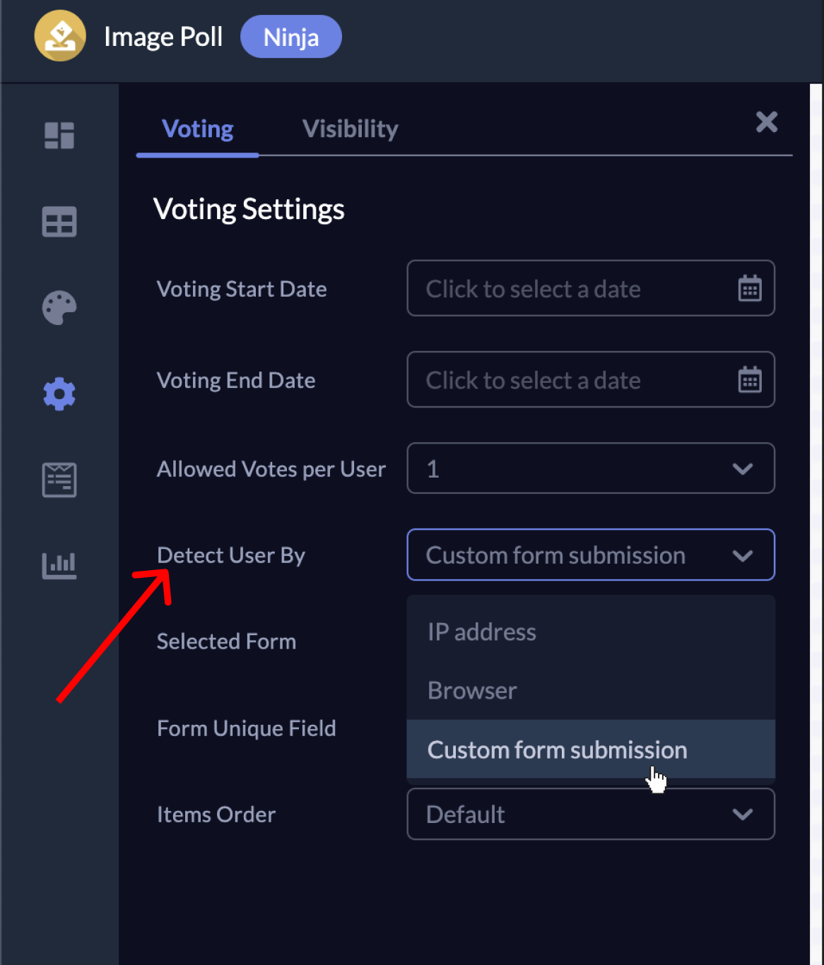 Connect a Custom Form to Poll Widgets – Common Ninja