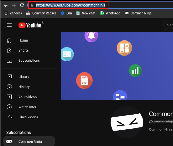 How to Add Youtube Link to The YouTube Feed Widget? – Common Ninja