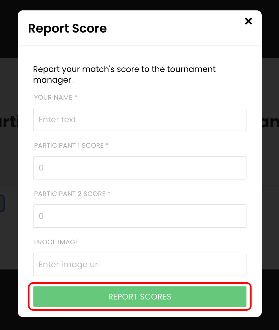 How to allow participants to submit their scores in the Brackets ...
