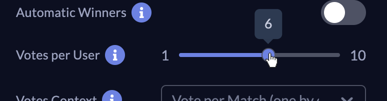 How to Enable Users to Vote Multiple Times on the Brackets Widget ...