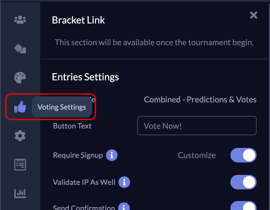 How to Enable Users to Vote Multiple Times on the Brackets Widget ...