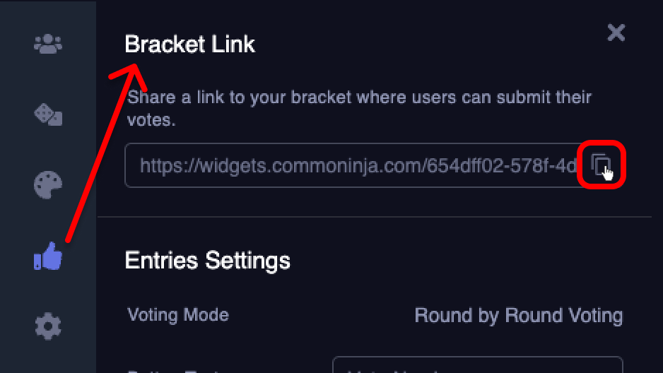 How to Create and Manage a Voting Bracket? – Common Ninja