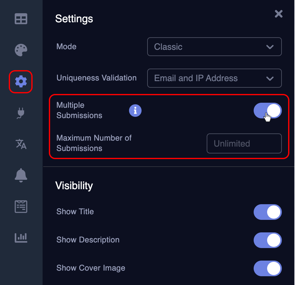 How To Enable & Limit Submissions? – Common Ninja