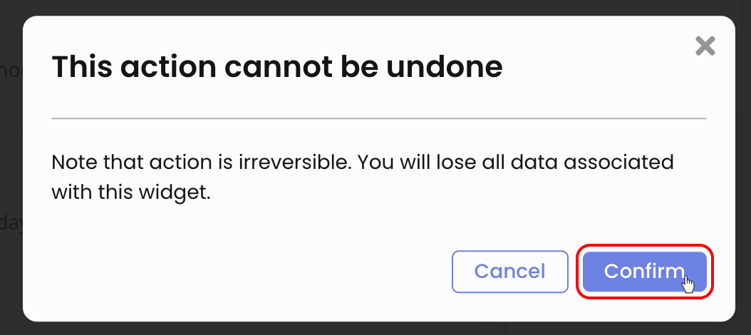 How to Delete Your Widget? – Common Ninja