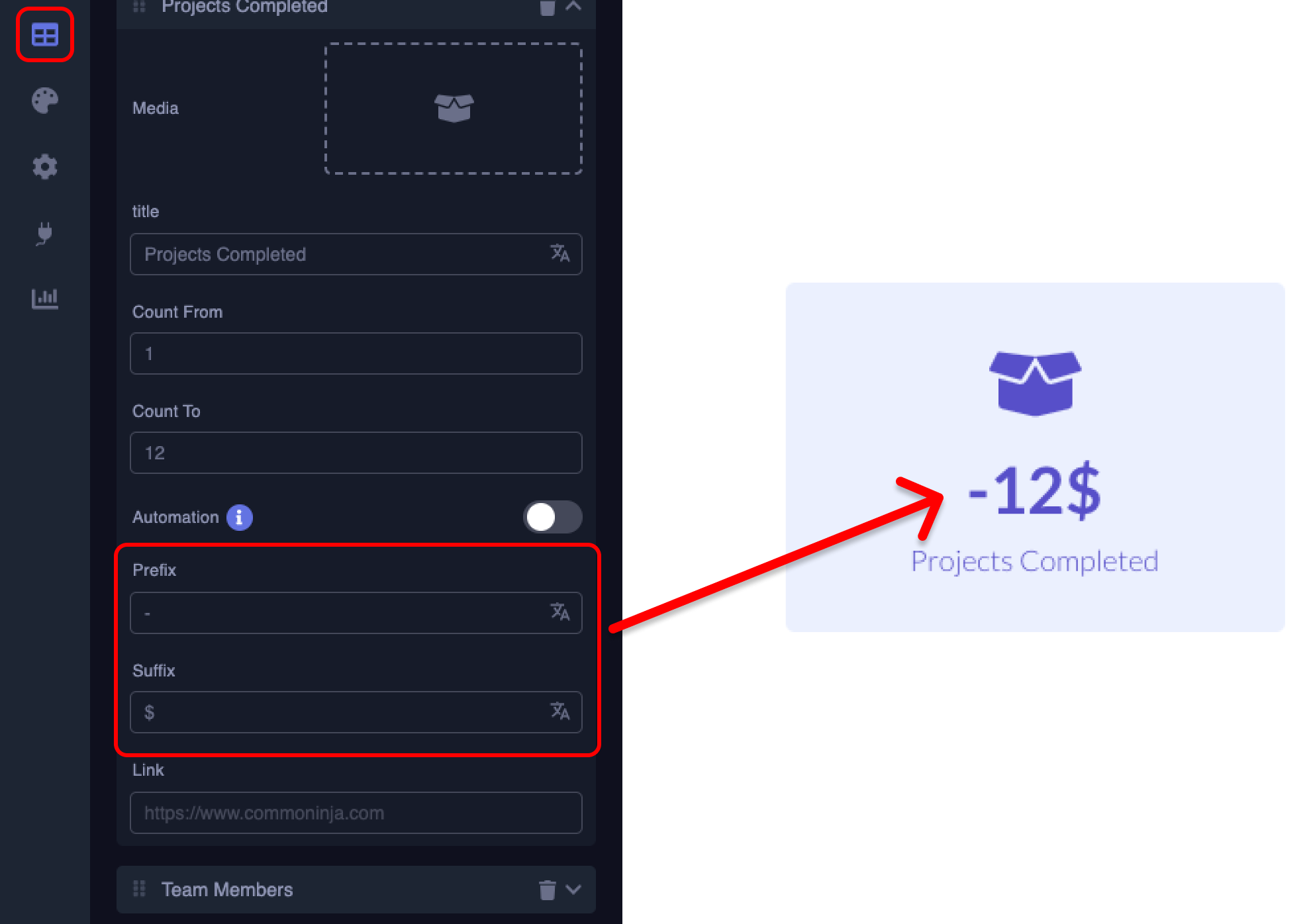 How To Add a Prefix or a Suffix? – Common Ninja