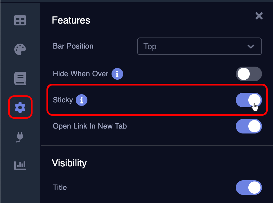 How to always show the Countdown bar on the screen – Common Ninja