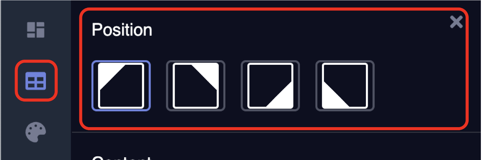 How To Change the Corner Button’s Position? – Common Ninja