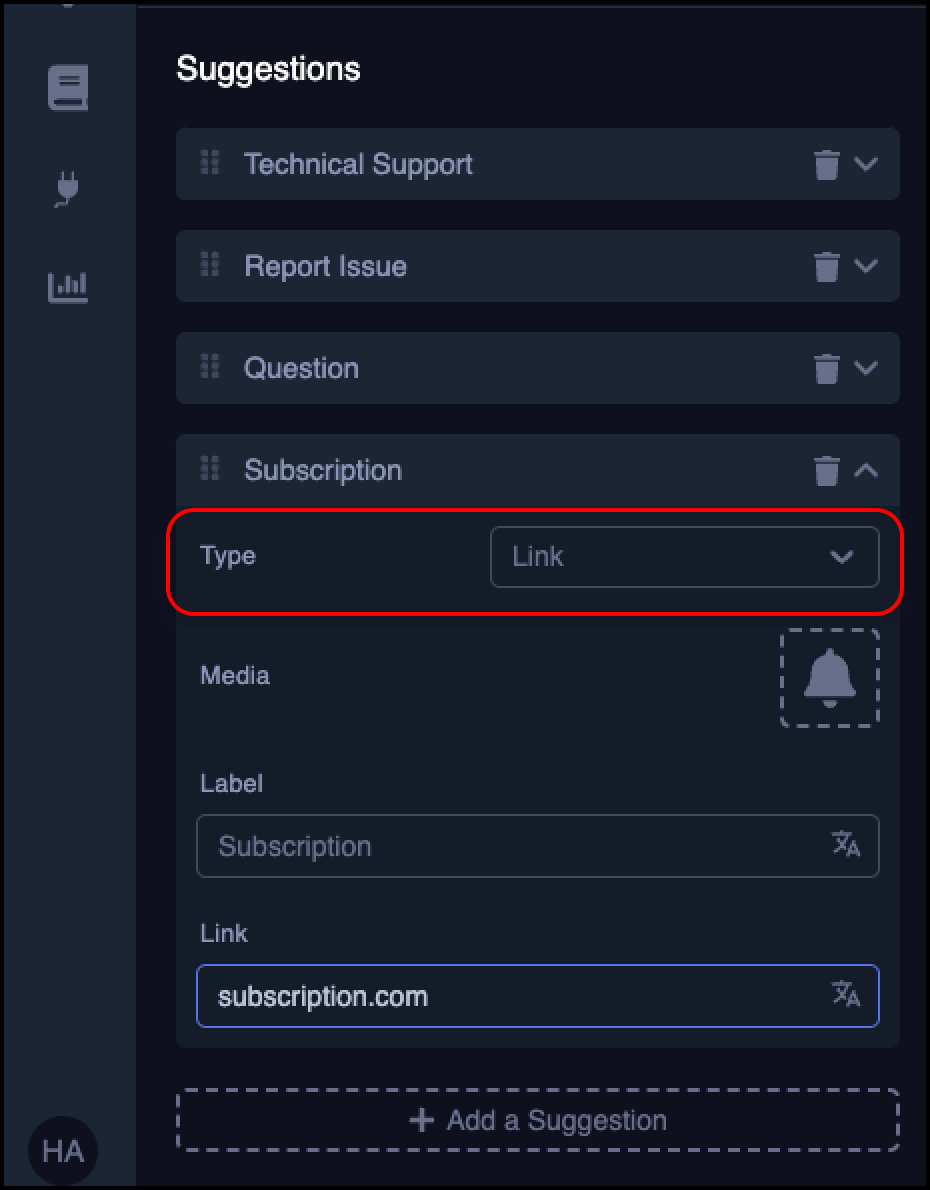 Suggestions – WhatsApp Chat – Common Ninja