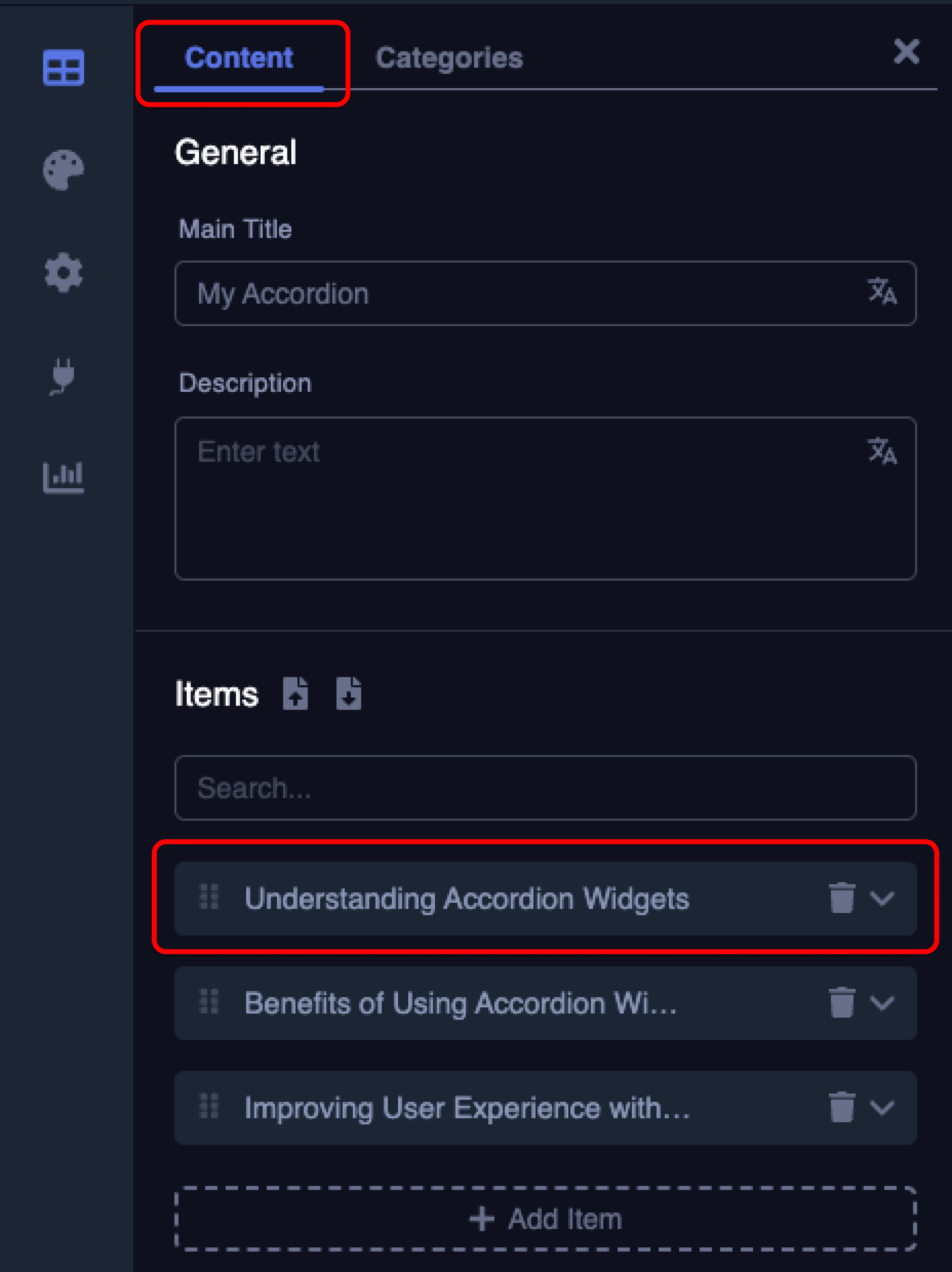 How to Manage Your Accordion Categories? – Common Ninja