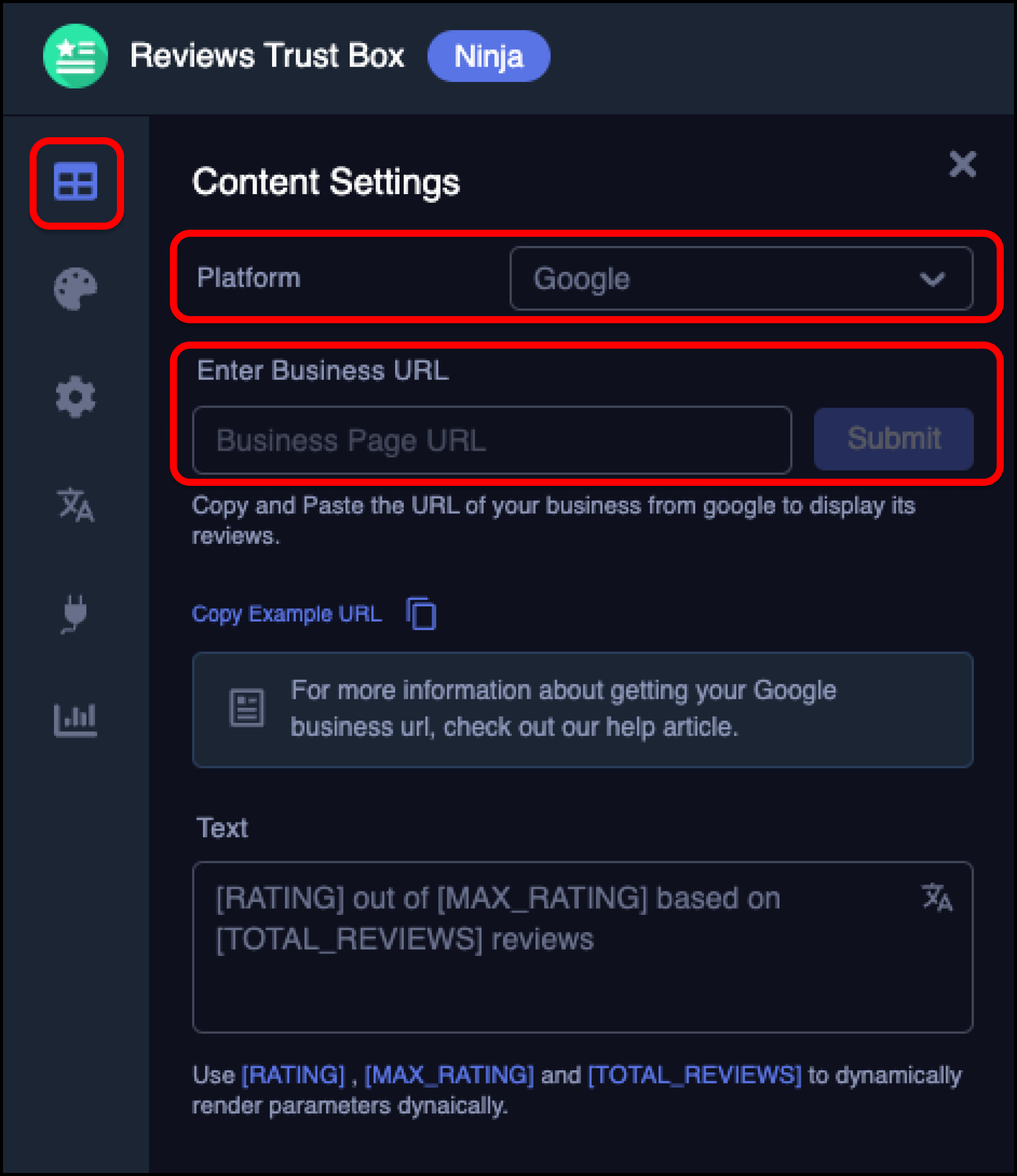 How To Add Reviews to “Reviews Trust Box” Widget? – Common Ninja
