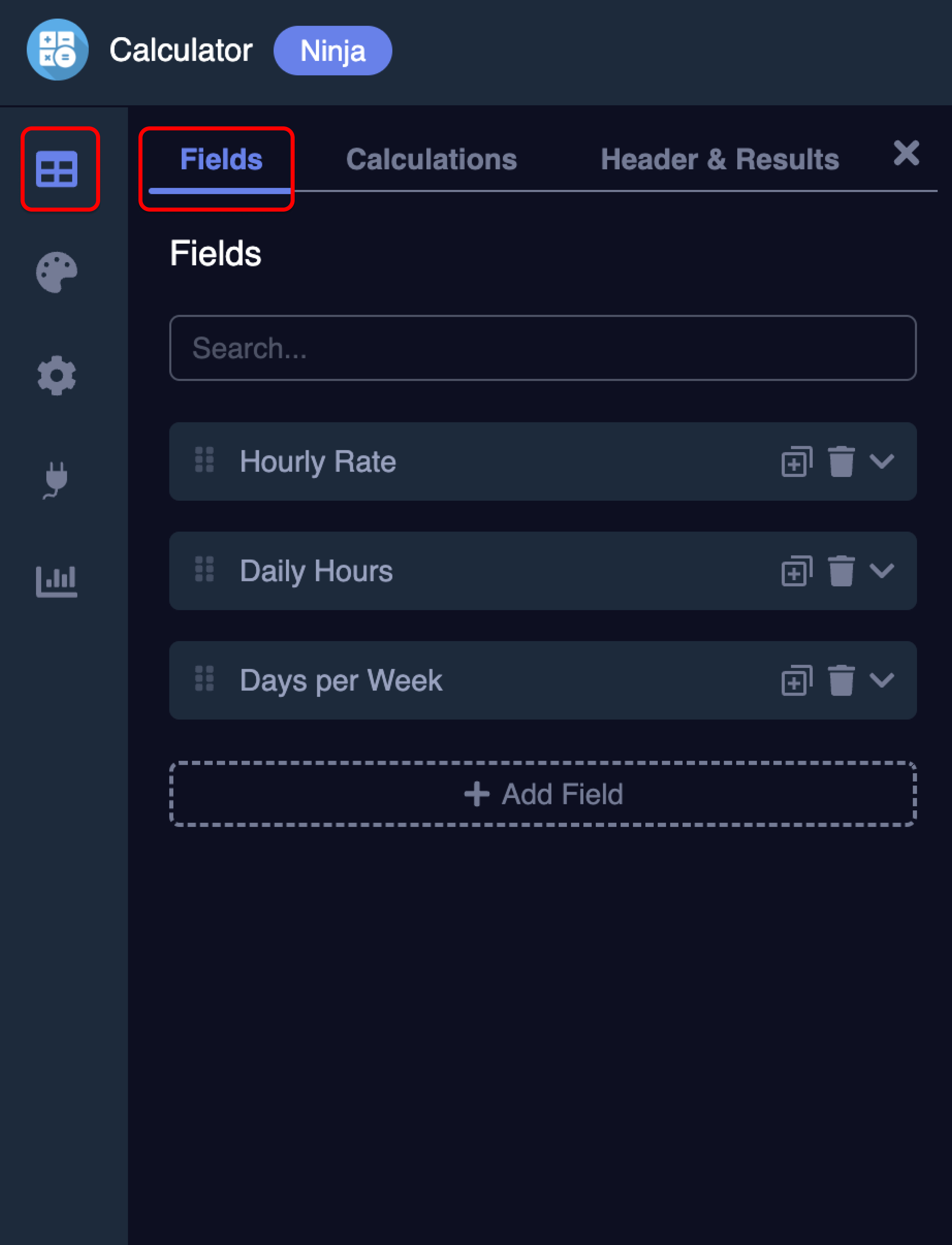 How To Use Fields And Conditions In The Calculator Widget Common Ninja 