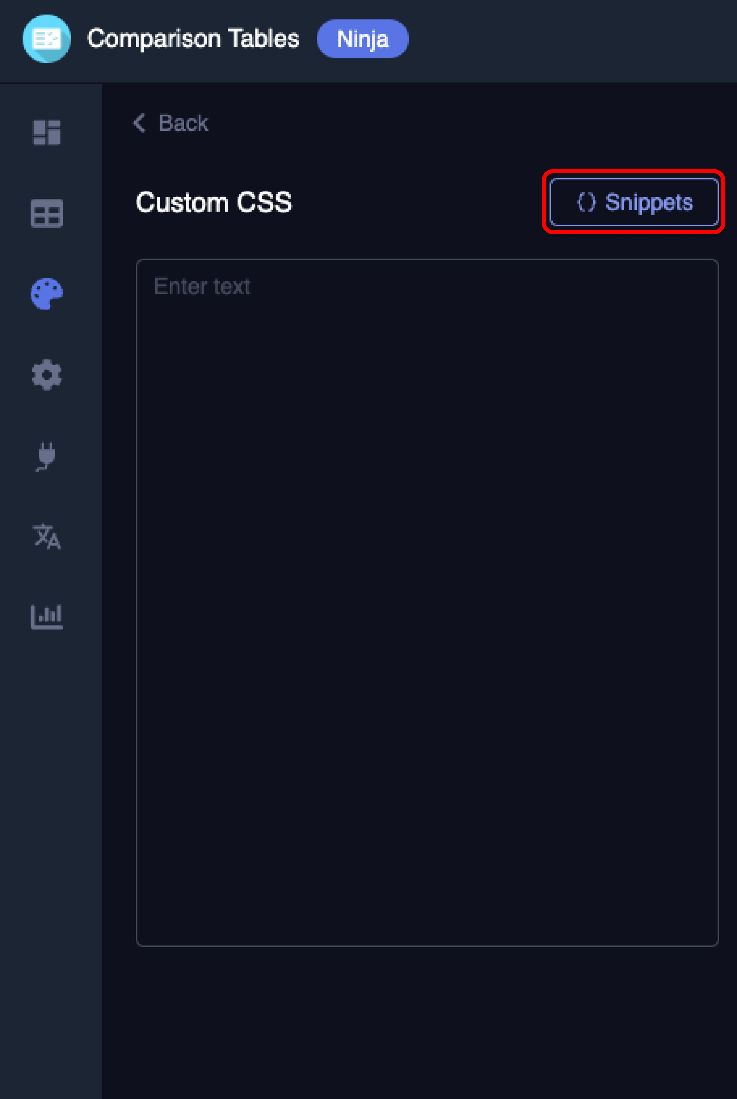 How To Use the Snippets Feature in the Custom CSS Editor of the Widget ... How To Use the Snippets Feature in the Custom CSS Editor of the Widget ...