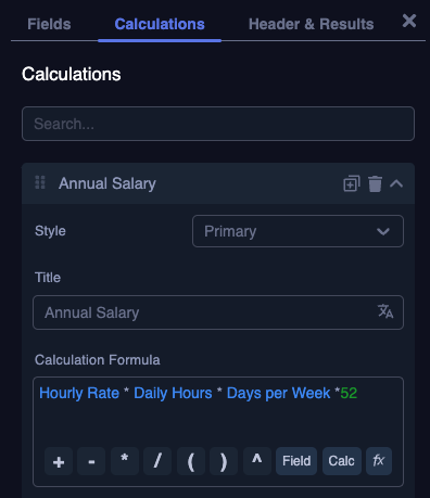 How to Use the Calculation in the Calculator Widget? – Common Ninja
