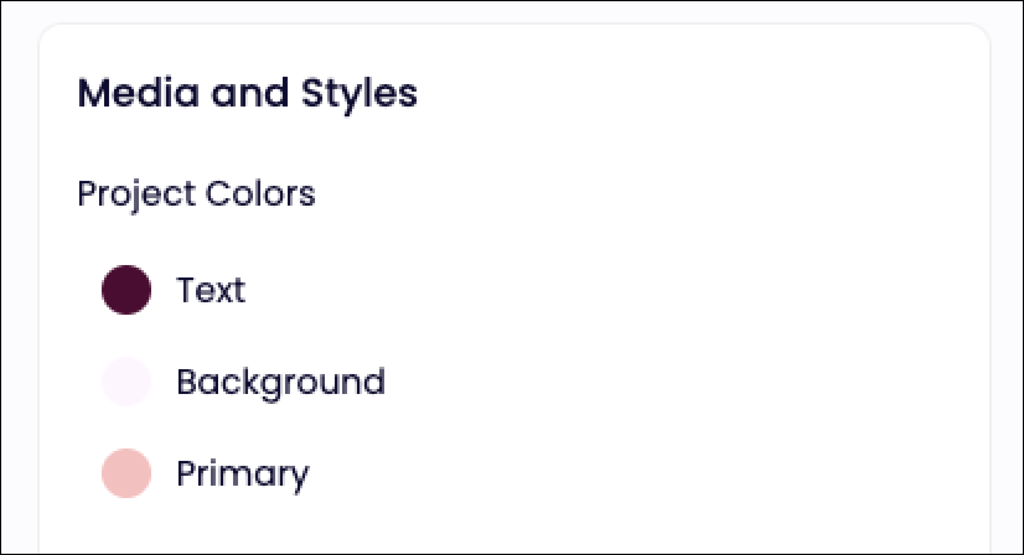 How to Set Up Project Colors? – Common Ninja